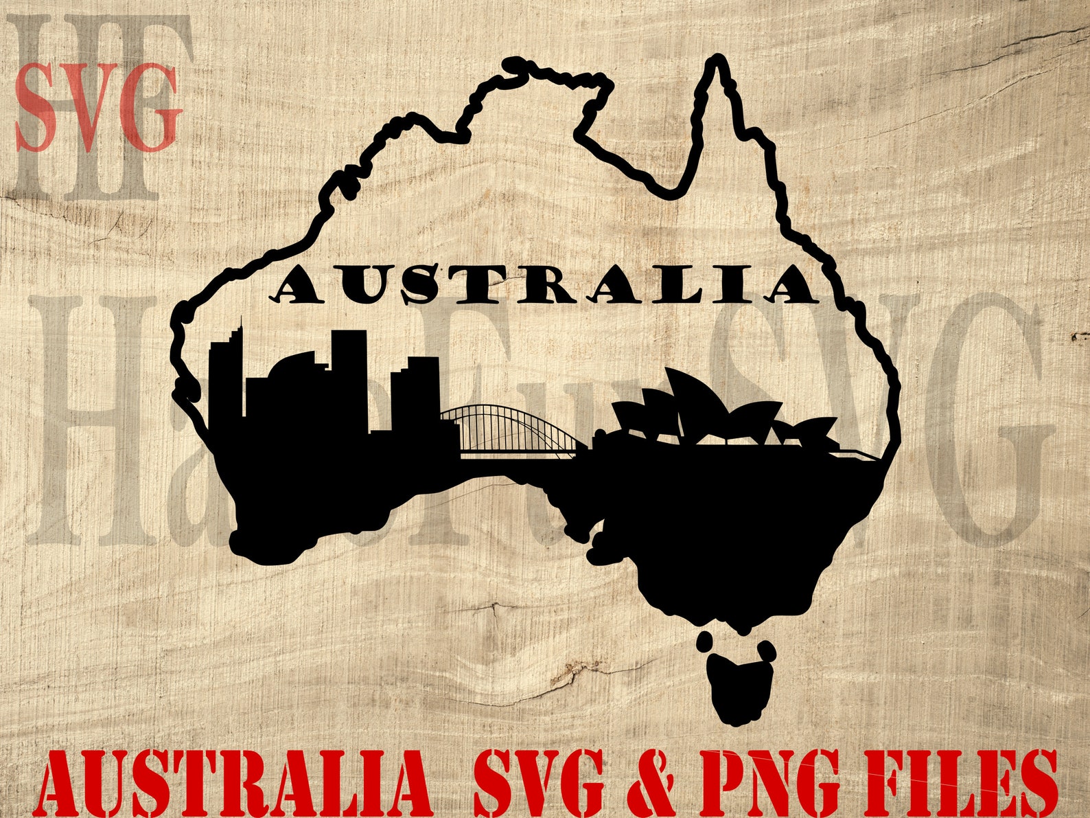 Australia SVG PNG Vector Digital Download Files Shirt Design - Etsy