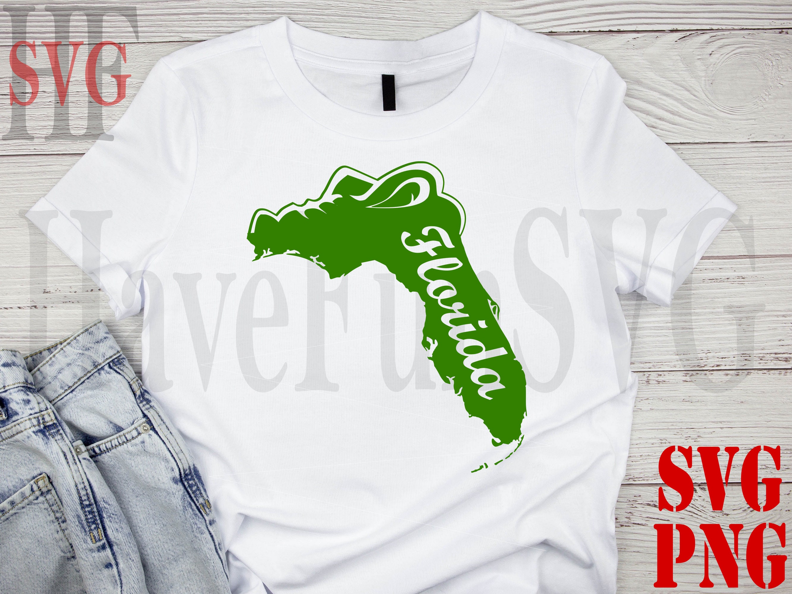 Florida State SVG PNG Vector Print Files Bundle Shirt Designs Cut ...
