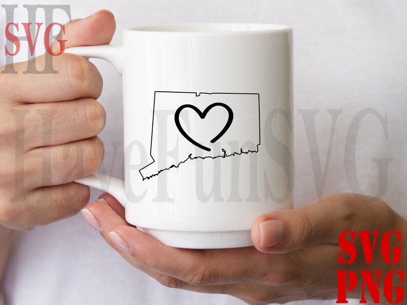 Connecticut State 30 Svg Png Files Bundle Cut Cutting Machine | Etsy