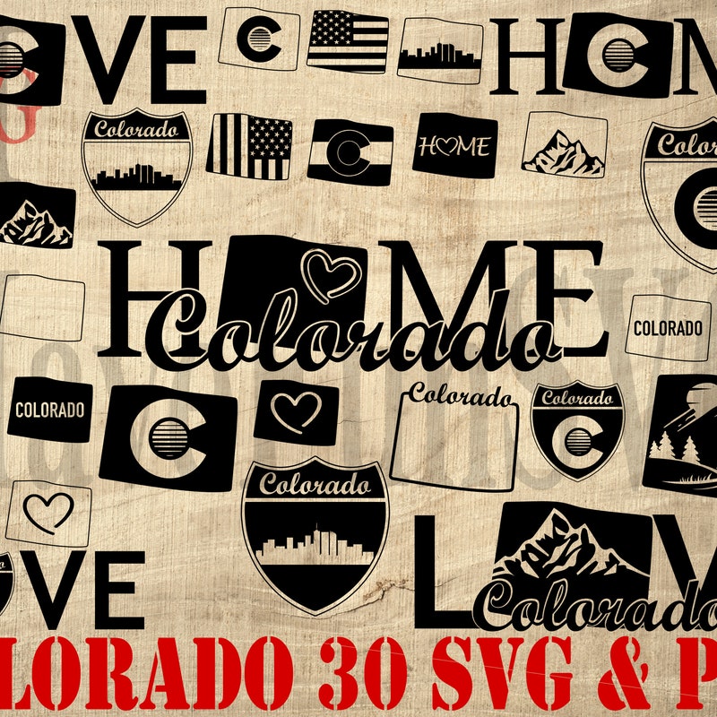 Colorado Svg - Etsy