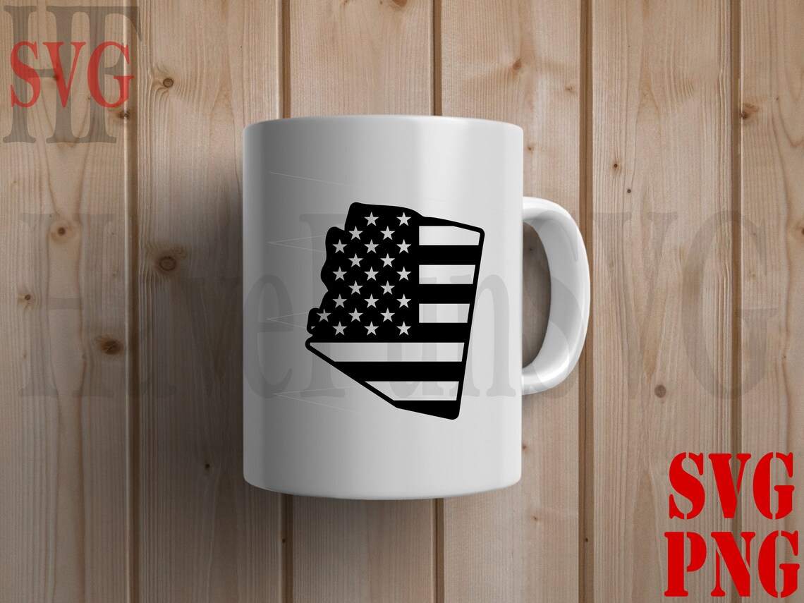 Arizona Bundle of 10 SVG PNG Instant Download Files Outline - Etsy