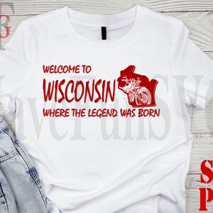 Wisconsin State SVG Bundle: Shirt Design Vector Graphics (digital ...