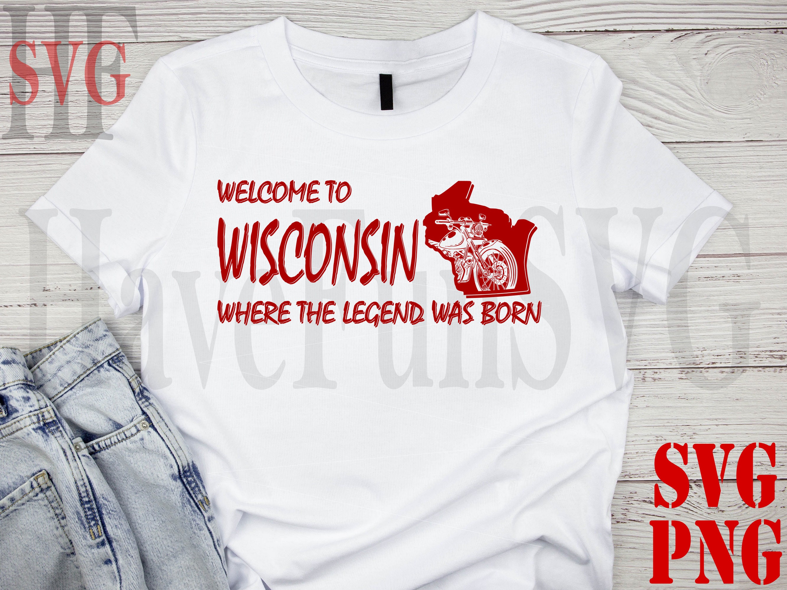 Wisconsin State Shirt Design 30 SVG PNG Vector Digital Download Files ...