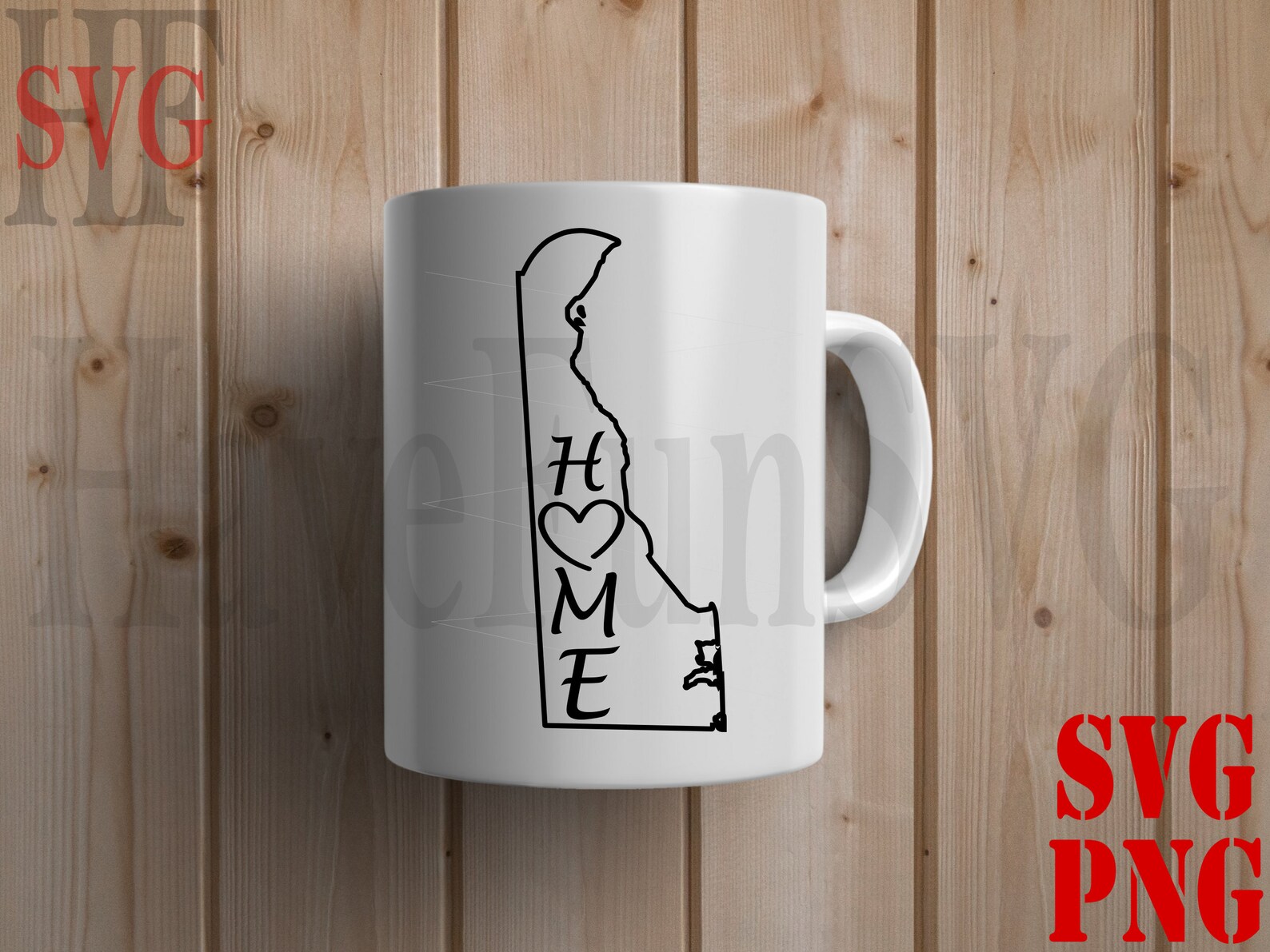 Delaware State 30 SVG PNG Files Bundle Cut Cutting Machine Cricut Laser ...