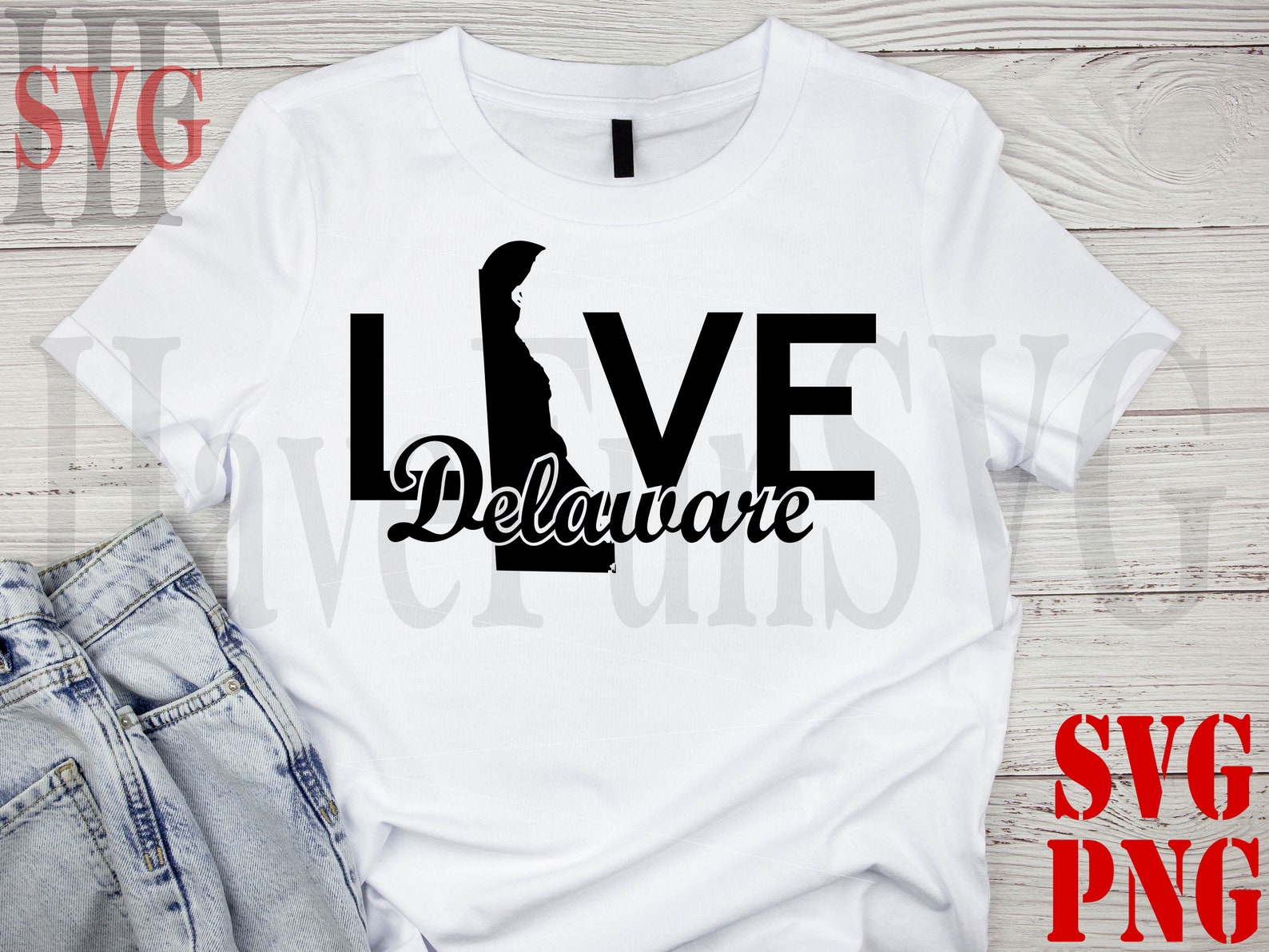 Delaware State 30 SVG PNG Files Bundle Cut Cutting Machine Cricut Laser ...