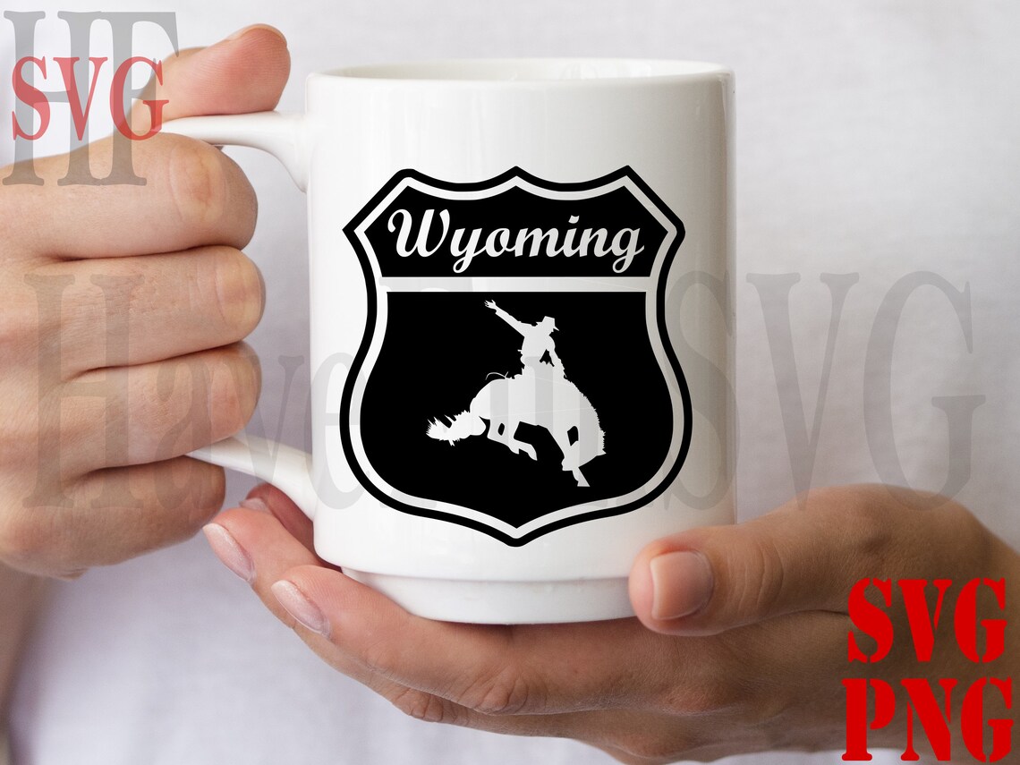 Wyoming State SVG PNG Print Digital Download Files Bundle Shirt Design ...