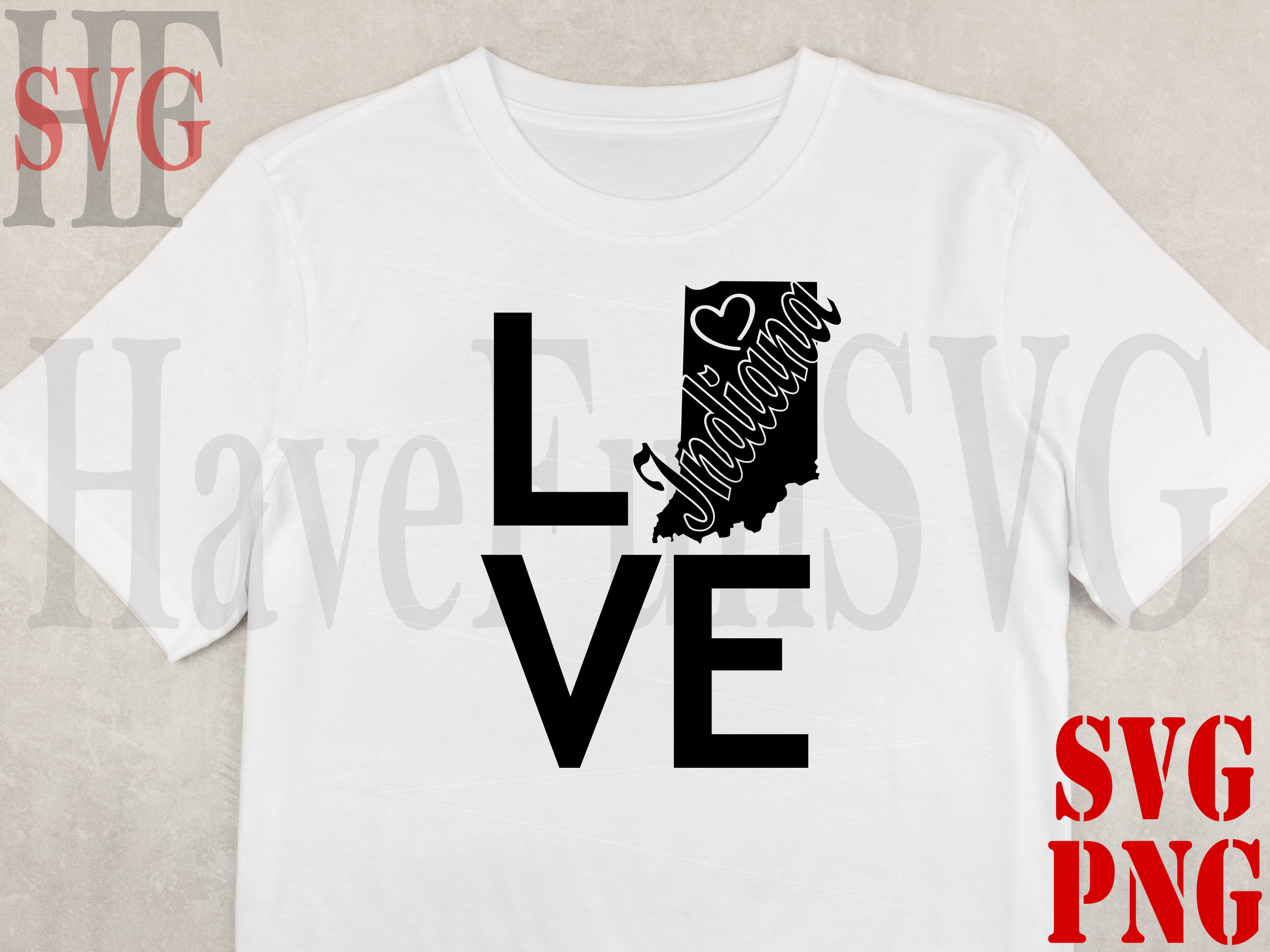 Indiana State USA 30 SVG PNG Instant Download Files Bundle Cricut ...