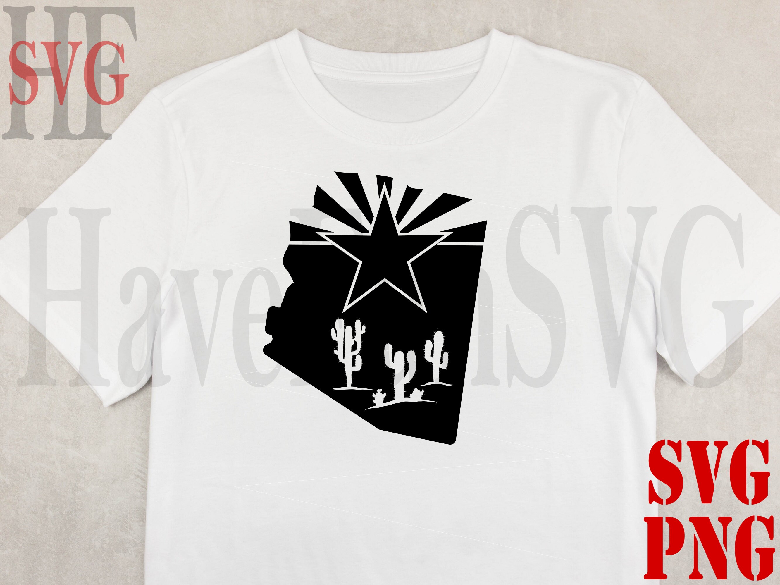 Arizona State SVG PNG Vector Digital Download Files Bundle - Etsy