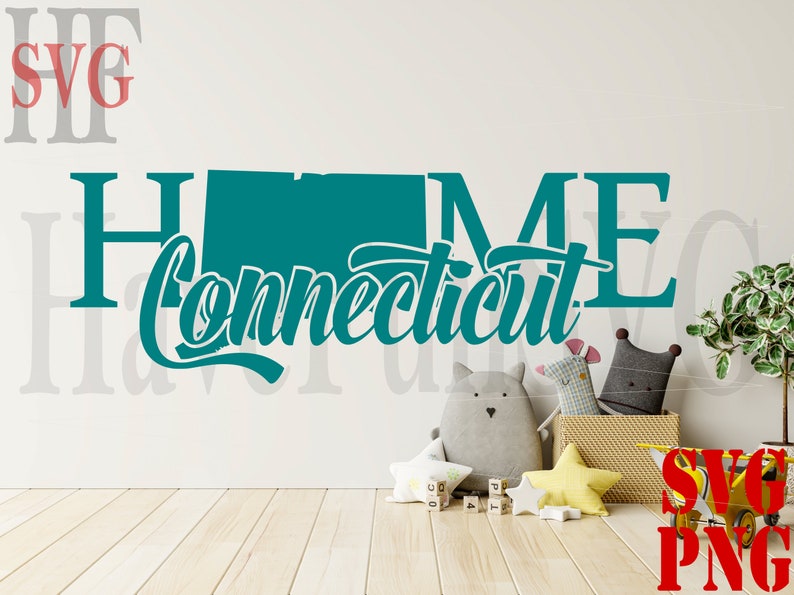 Connecticut State 30 Svg Png Files Bundle Cut Cutting Machine | Etsy