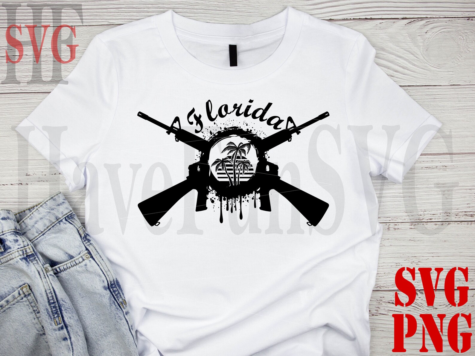 Shirt Design Gift Florida Gun Guns SVG PNG Digital Download - Etsy