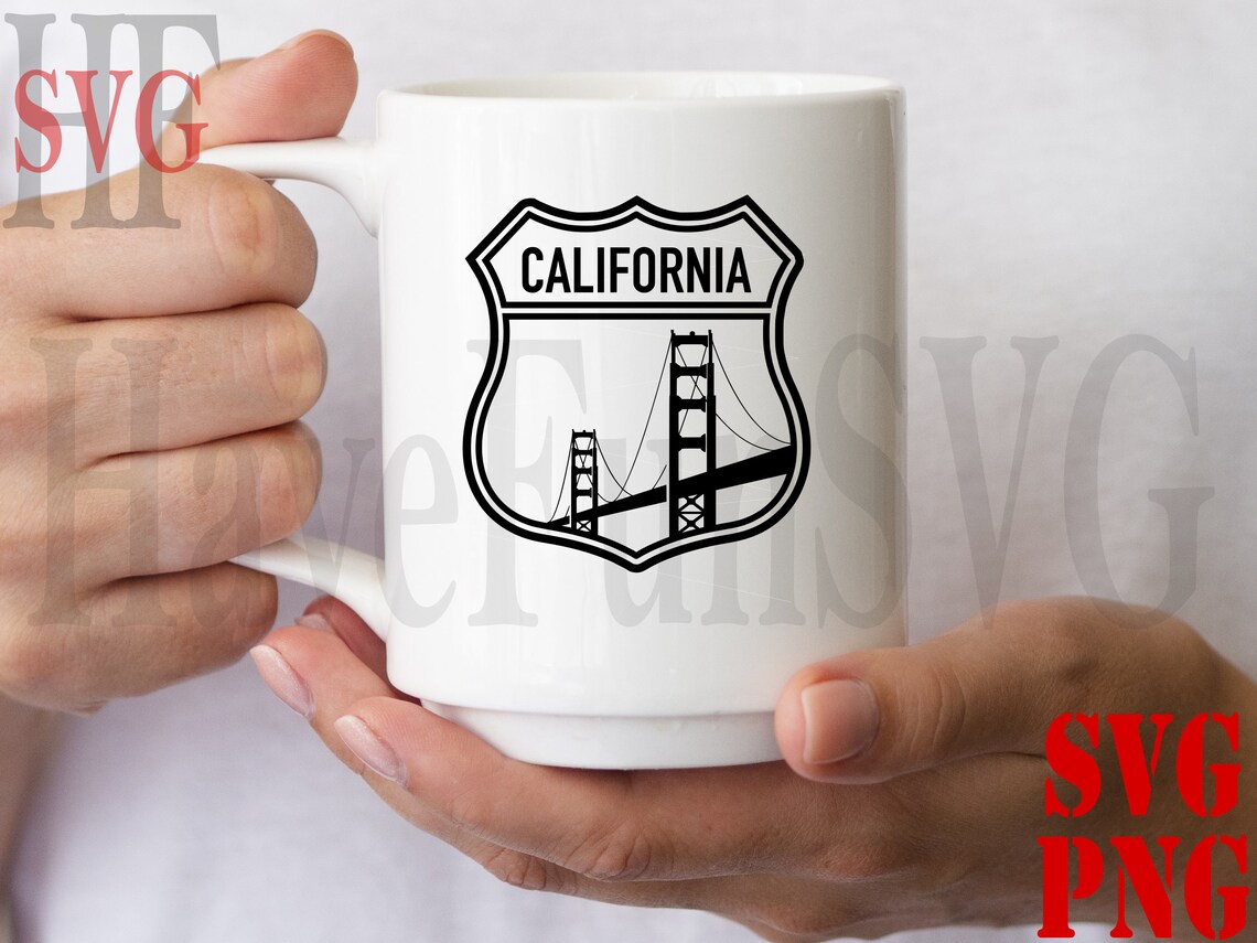 California 20 Svg Png Instant Download Files Bundle Cricut | Etsy