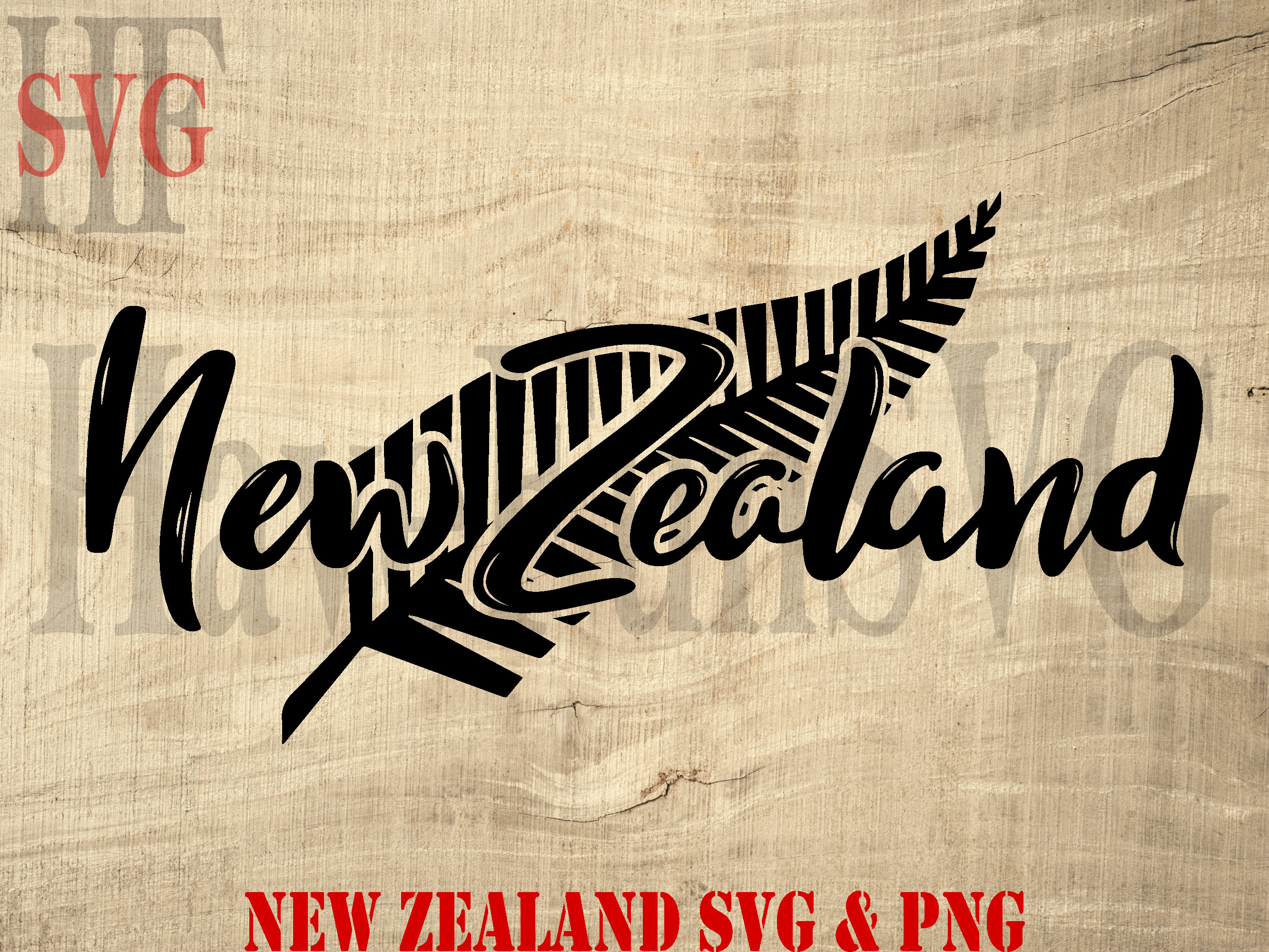 New Zealand Fern SVG PNG (digital Download) - Etsy