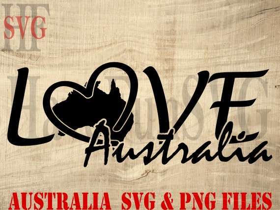 Australia SVG PNG Vector Digital Download Files Shirt Design - Etsy