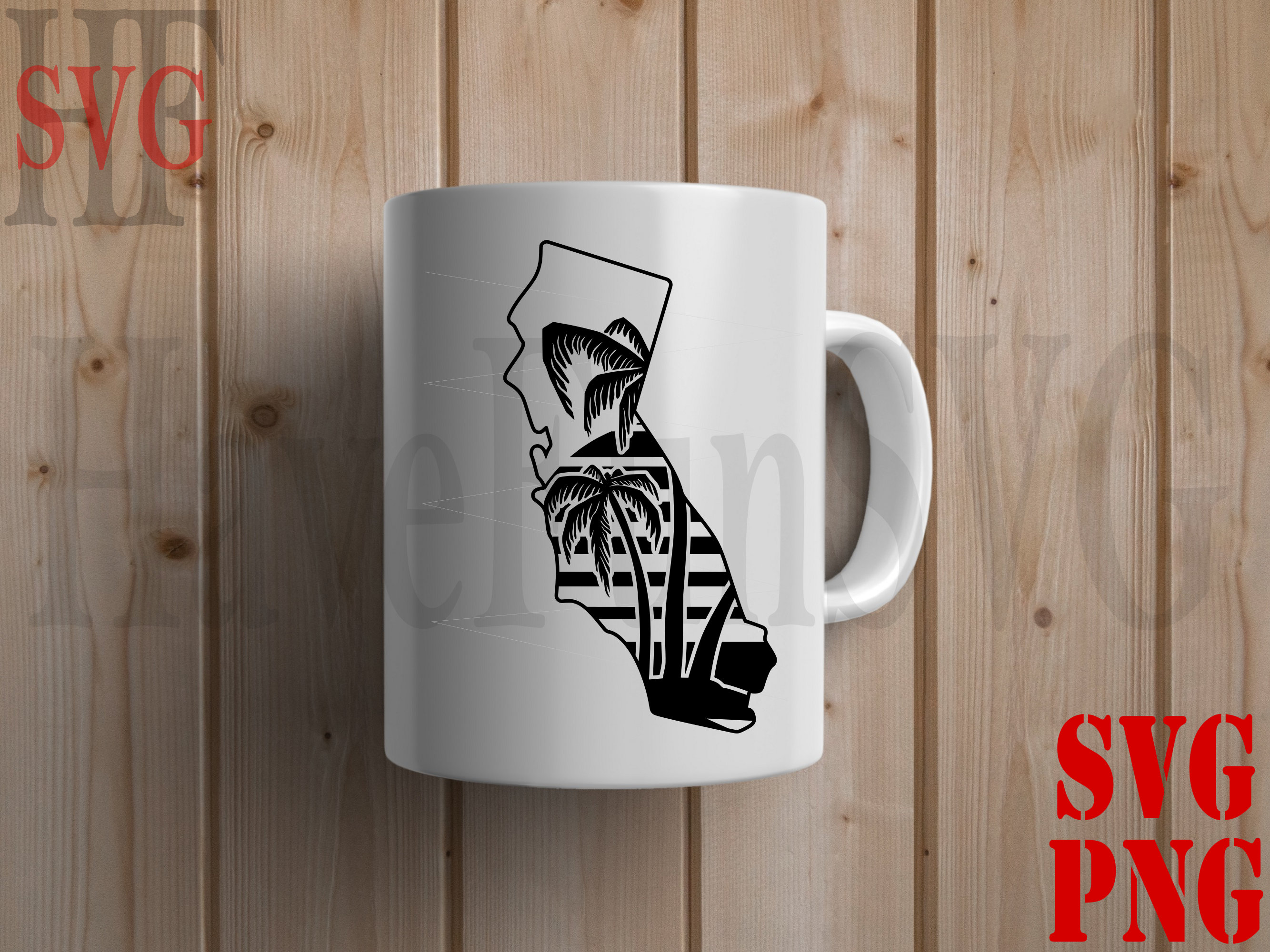 California 20 Svg Png Instant Download Files Bundle Cricut | Etsy