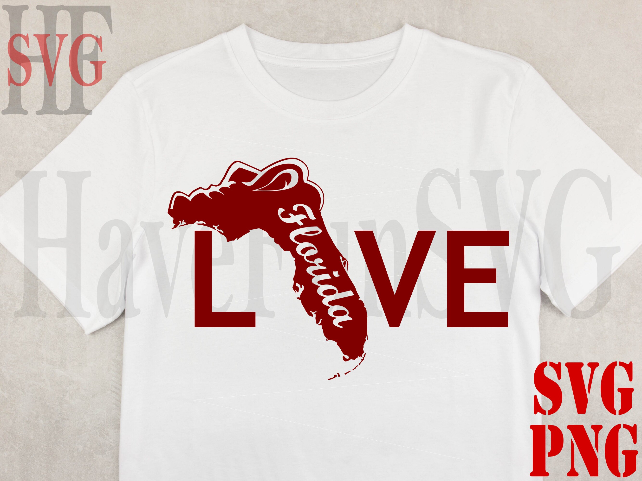 Florida State SVG PNG Files Bundle: 30 Shirt Clipart Designs (digital ...