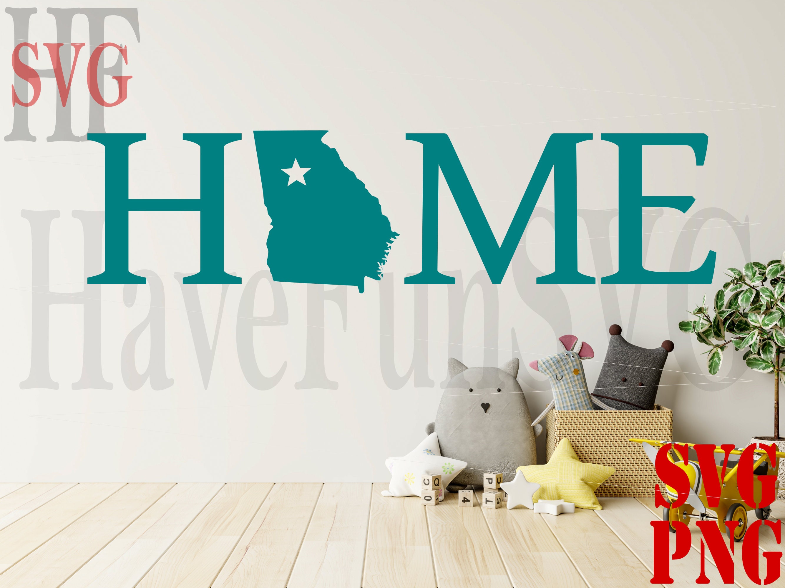 Georgia USA State 30 SVG PNG Bundle Outline Shape Clipart T-shirt ...