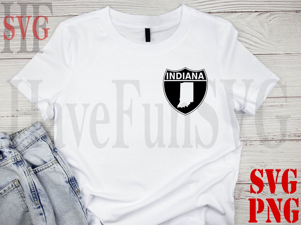 Indiana State USA 30 SVG PNG Instant Download Files Bundle - Etsy