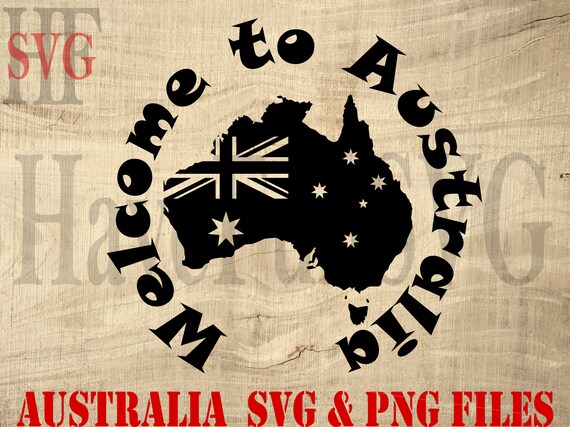 Australia SVG PNG Vector Digital Download Files Shirt Design - Etsy