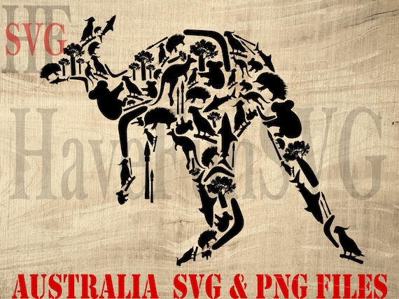 Australia SVG PNG Vector Digital Download Files Shirt Design - Etsy