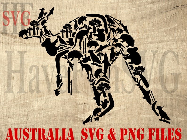 Australia SVG PNG Vector Digital Download Files Shirt Design - Etsy