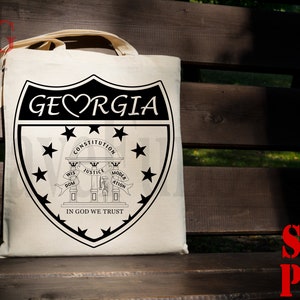 Georgia USA State 30 SVG PNG Bundle Outline Shape Clipart T-shirt ...