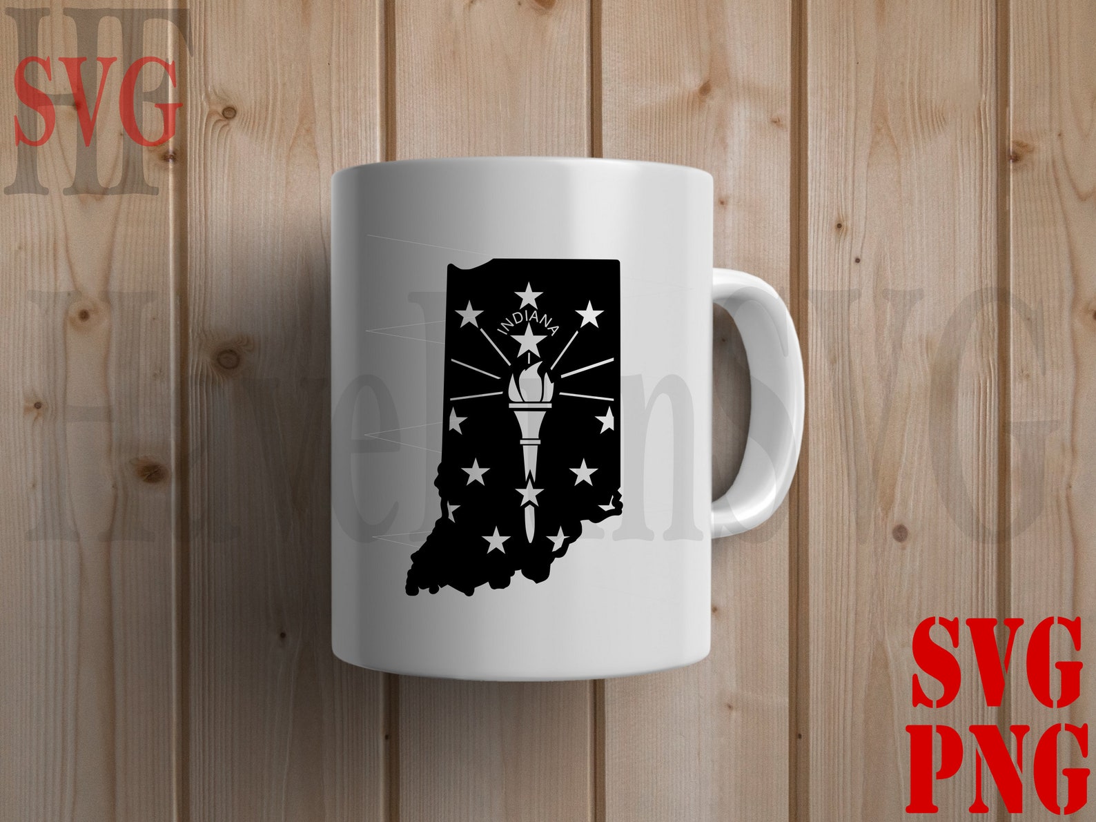 Indiana State USA 10 SVG PNG Instant Download Files Bundle Cricut ...