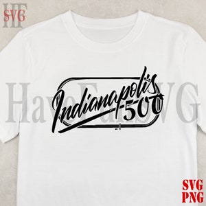 Indy 500 Race SVG PNG Files Bundle: Indianapolis Clipart Shirty Design ...