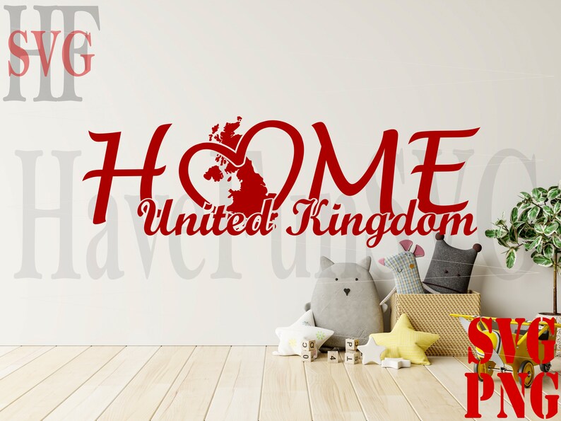 United Kingdom 10 SVG PNG Instant Download Files Bundle - Etsy