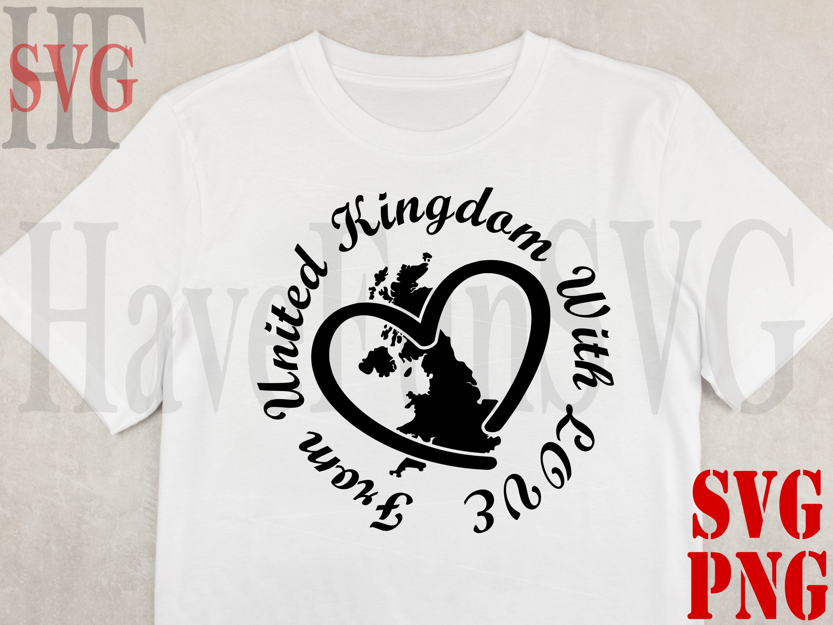 United Kingdom 30 SVG PNG Instant Download Files Bundle England Great ...