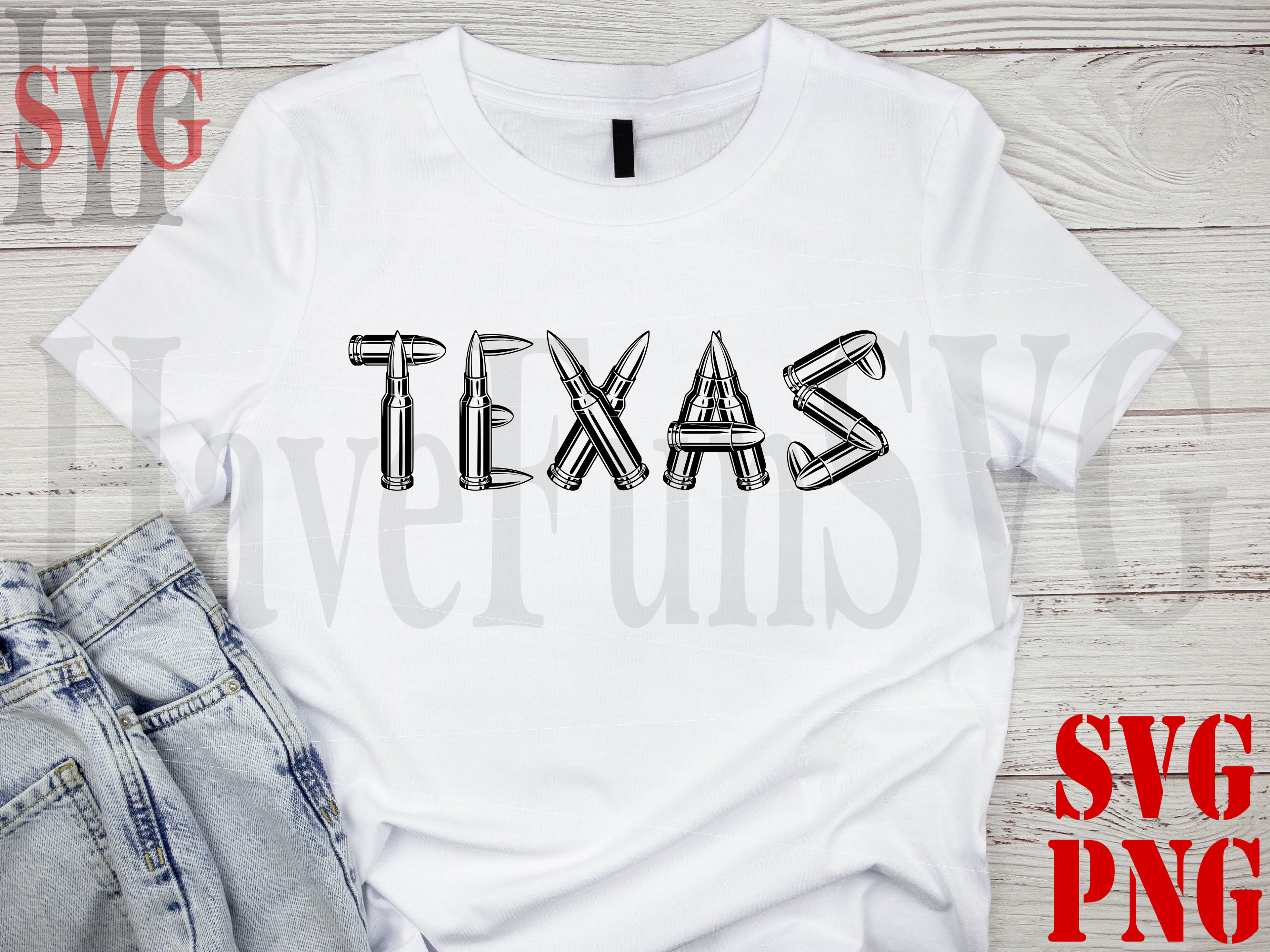 Shirt Design Texas Bullets Ammunition Gun Guns SVG PNG Digital Download ...