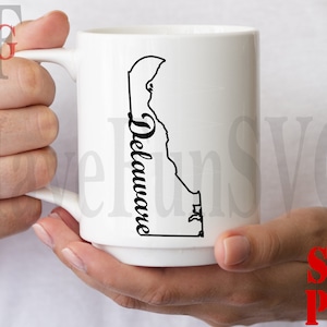 Delaware State 10 Svg Png Files Bundle Cut Cutting Machine Cricut Laser ...