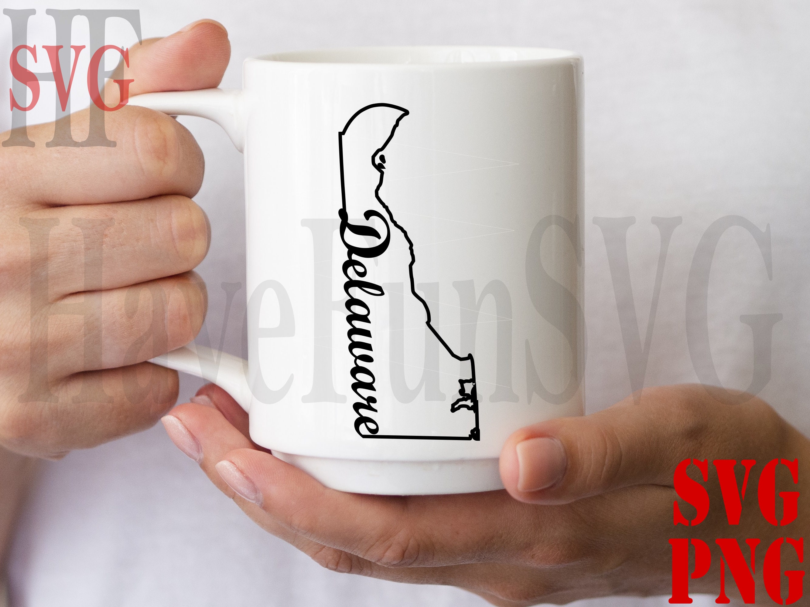 Delaware State 10 Svg Png Files Bundle Cut Cutting Machine Cricut Laser ...