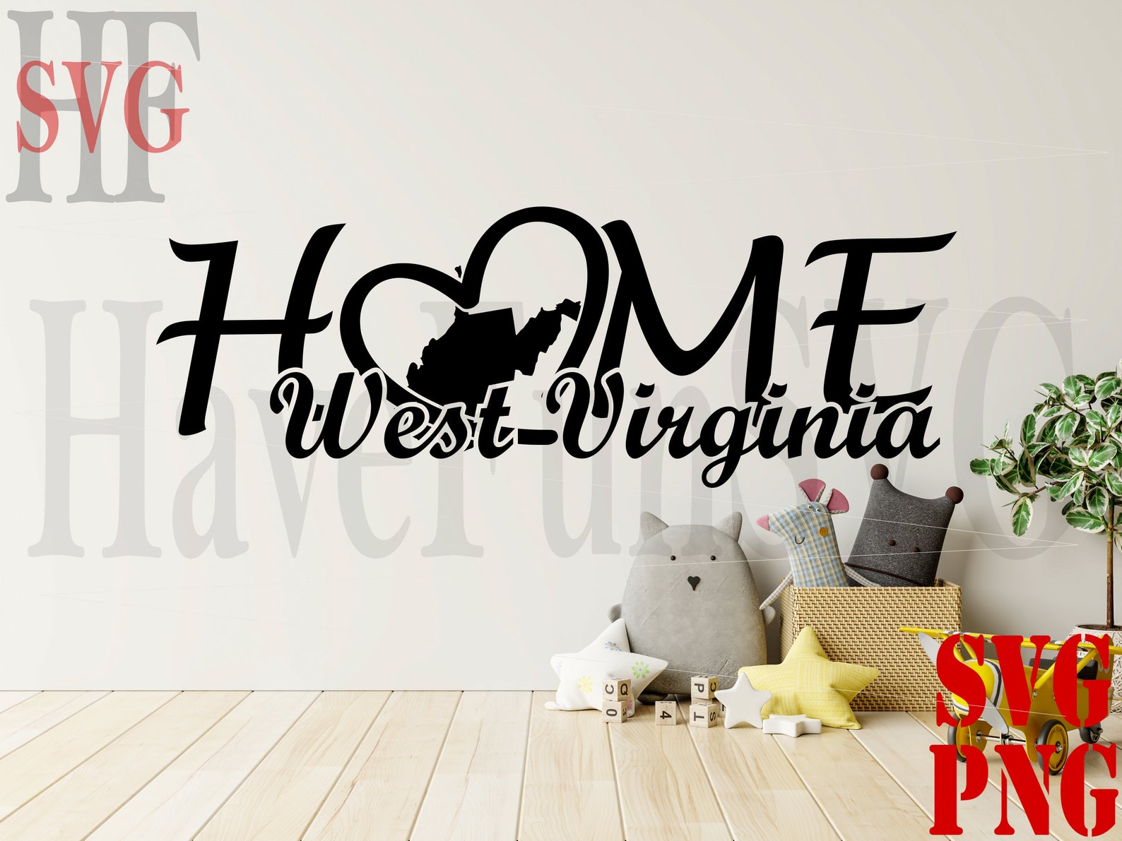West Virginia State SVG PNG Vector Print Digital Download Files Bundle ...