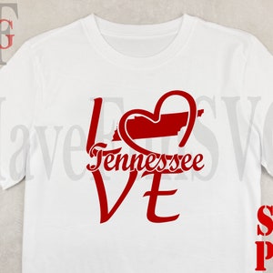 Tennessee State Digital Design SVG PNG Files Bundle Digital Download ...