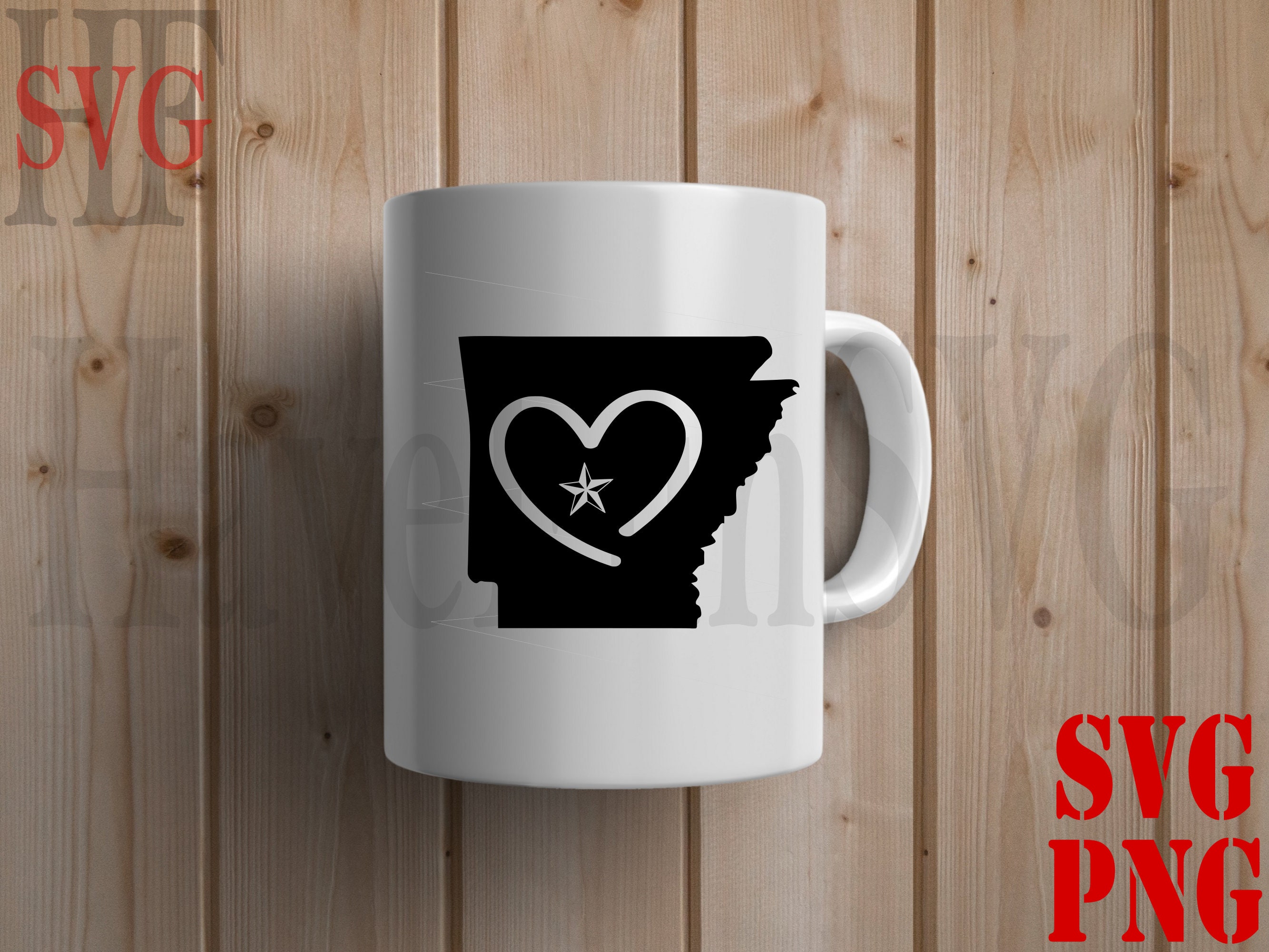 Arkansas Bundle 30 Svg Png Instant Download Files Cricut Laser Cut ...