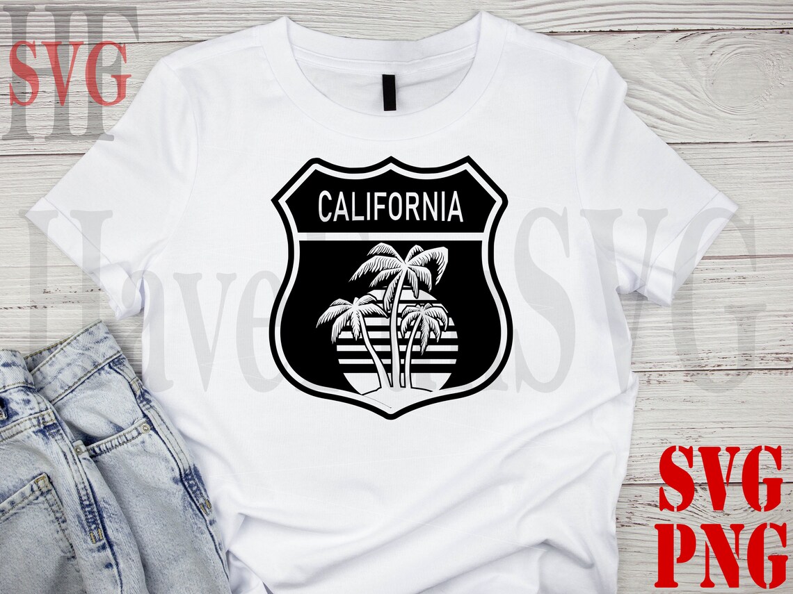 California 20 Svg Png Instant Download Files Bundle Cricut | Etsy
