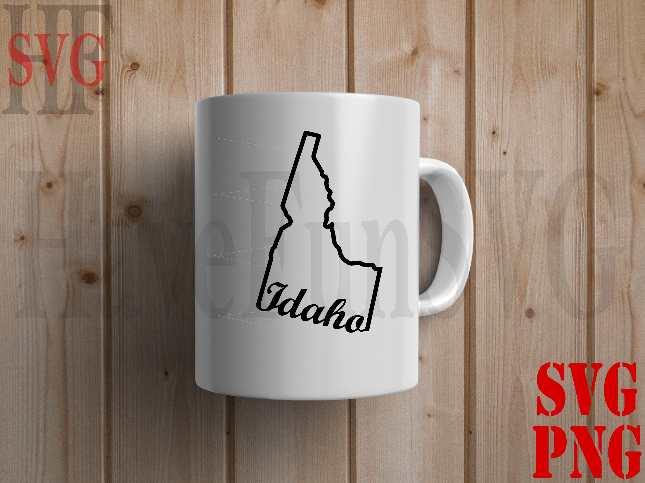 Idaho State 10 SVG PNG Instant Download Files Bundle Cutting Machine ...