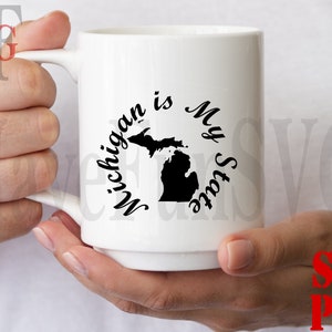 Michigan Home State 10 SVG PNG Instant Download Files Bundle Cut ...