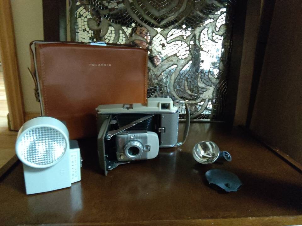 Polaroid Land Camera Model 80 With Case, and Accessories - Etsy