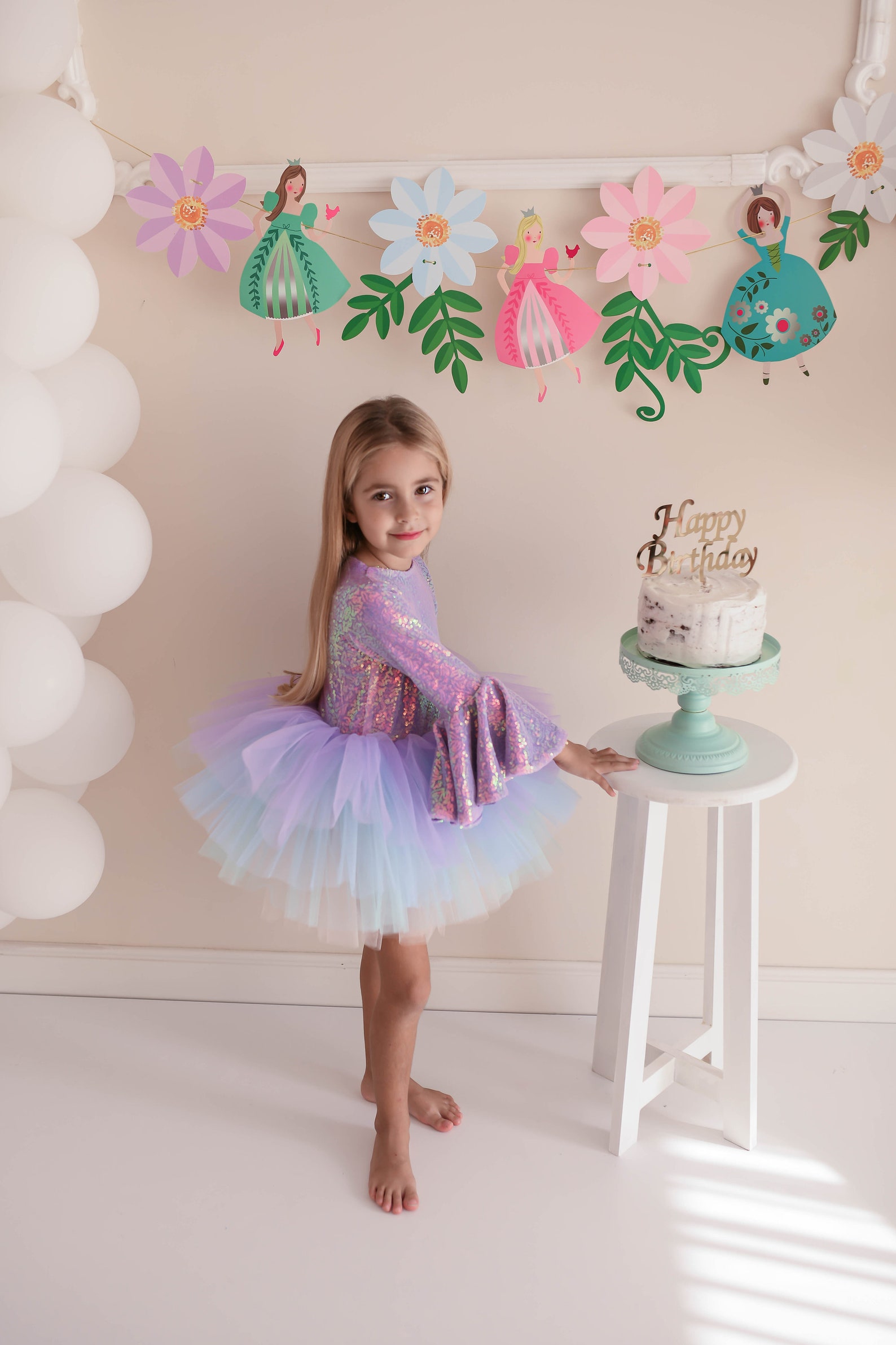 Lilac Shiny Tutu Dress/little Girl's Lilac Tutu Dress/girl's Mermaid ...