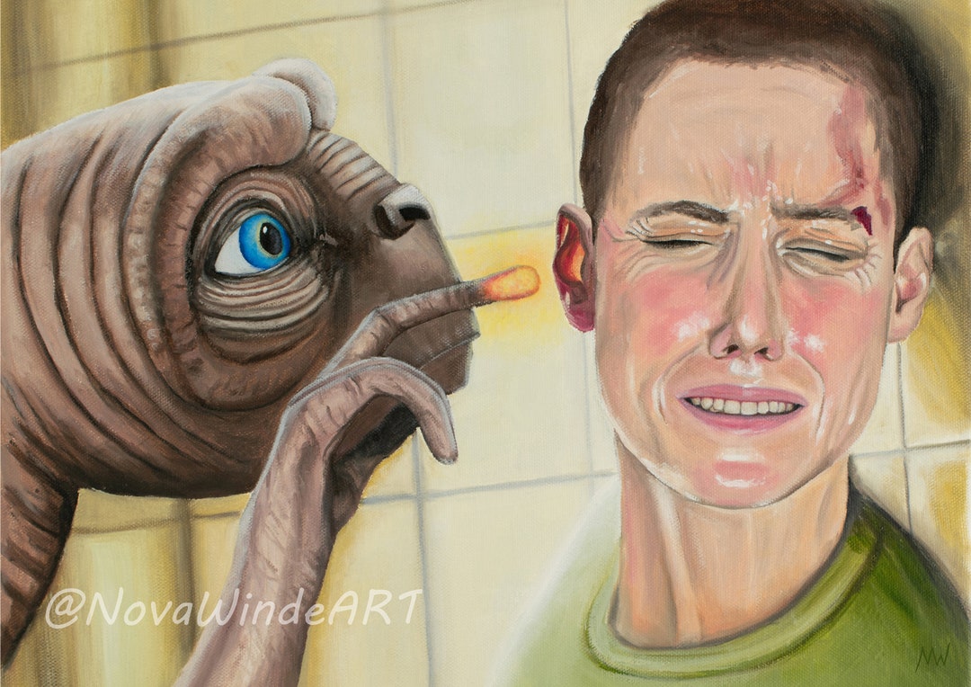 ET Ellen Ripley Alien Oil Painting Print - Etsy