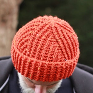 CROCHET PATTERN ONLY ** - Fisherman Beanie, Docker Crochet Hat, 5 Yrs ...