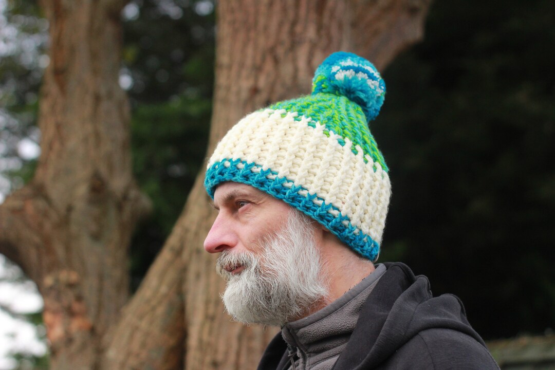 CROCHET PATTERN Unisex Crochet Bobble Hat Sizes 5 Yrs - Etsy