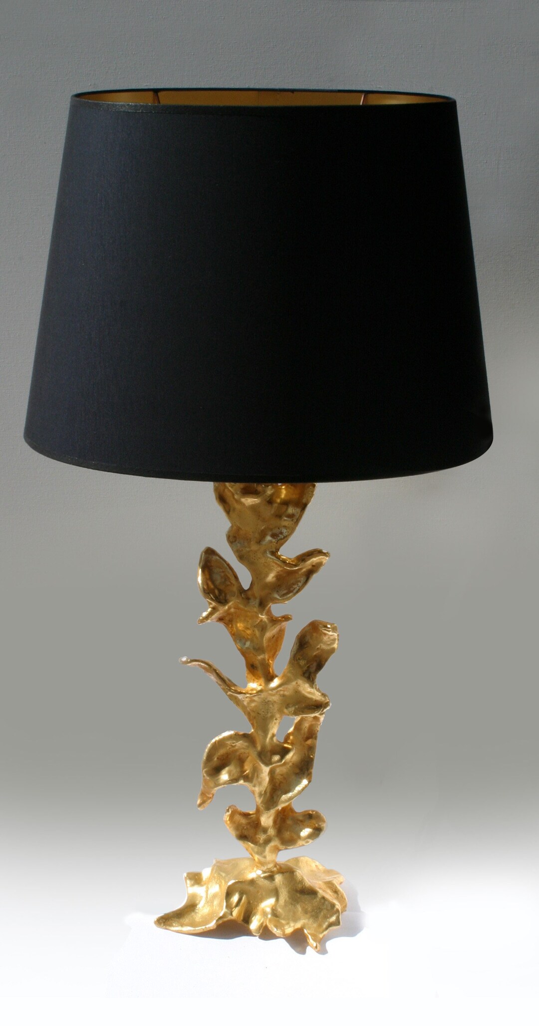 Creation Galant Vulcain Table Lamp Gold Leaf - Etsy UK