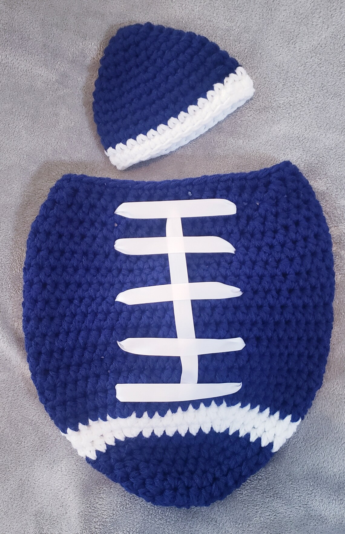 Dallas Cowboys Football Baby Cocoon and Hat - Etsy