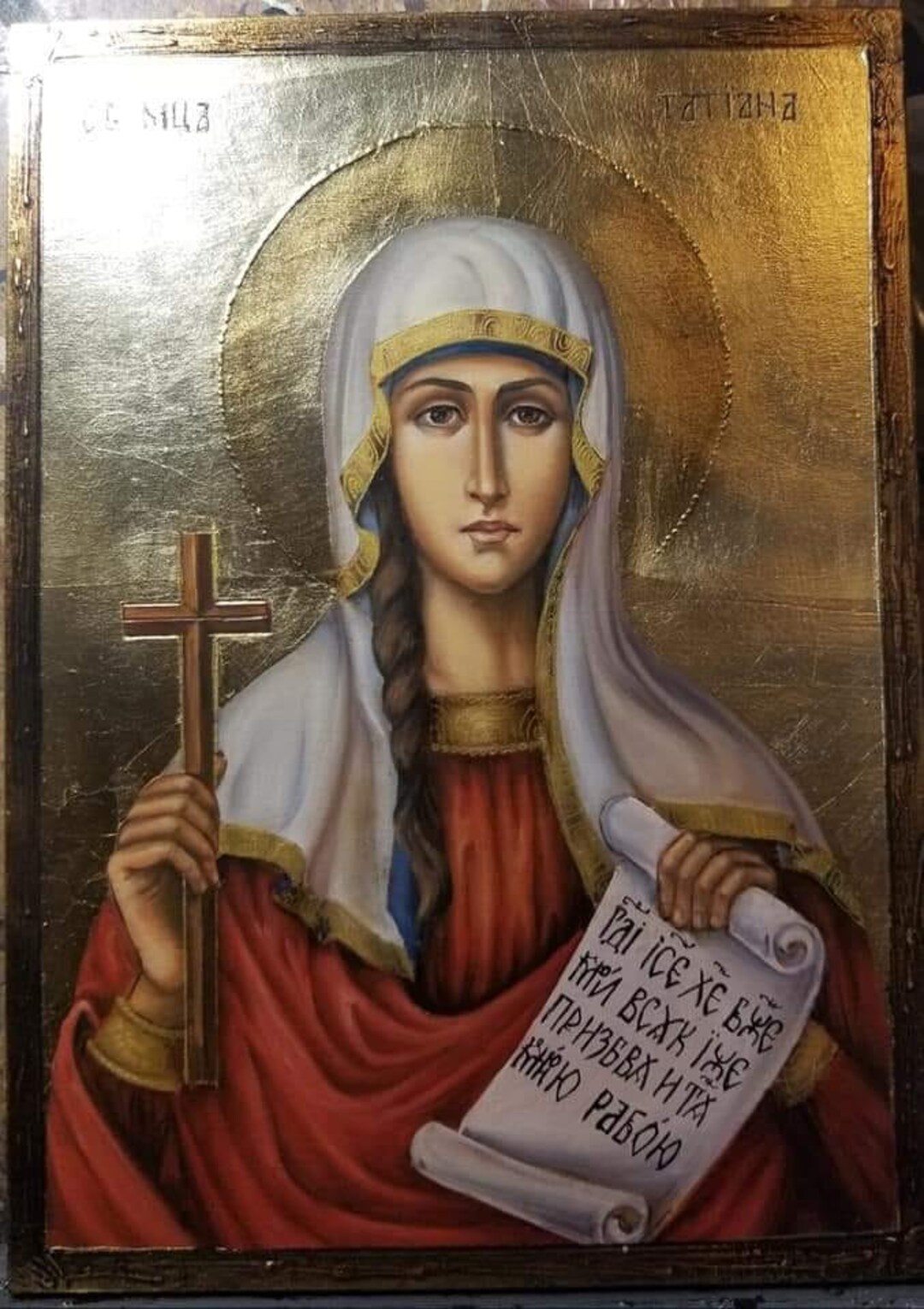 Saint Tatiana of Rome, the Holy Virgin Martyr Tatiana - 100% Hand ...