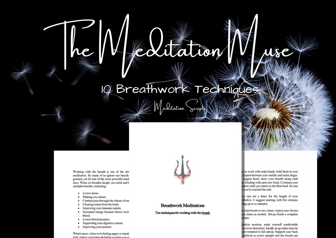 Ten Breathwork Techniques, Downloadable Guided Meditation Scripts for ...