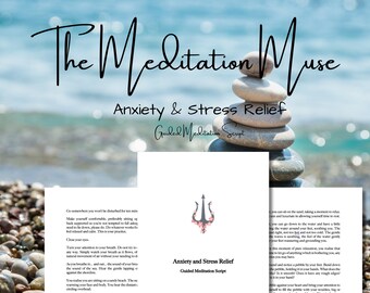 Guided Meditation Script for Anxiety - Etsy