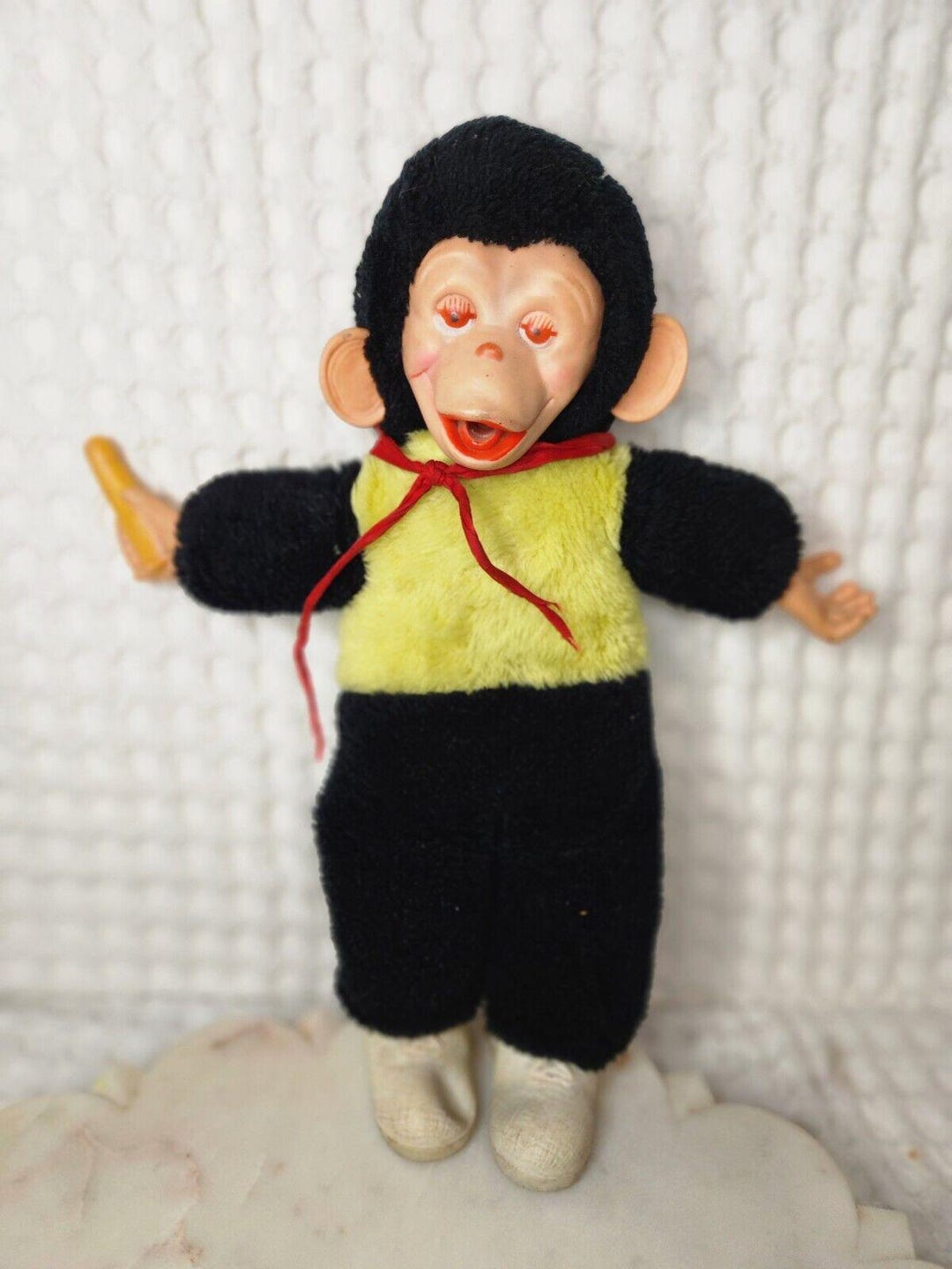 Vintage Mr Bim Zip Zippy 1950s Monkey Chimp Well Made Show Plush and ...