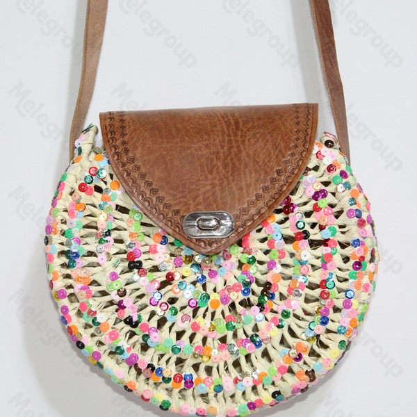 Moroccan Bag Round - Etsy